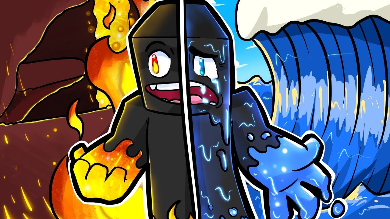 ATHOS DE FUEGO CONVERTIDO EN AGUA EN MINECRAFT - YouTube