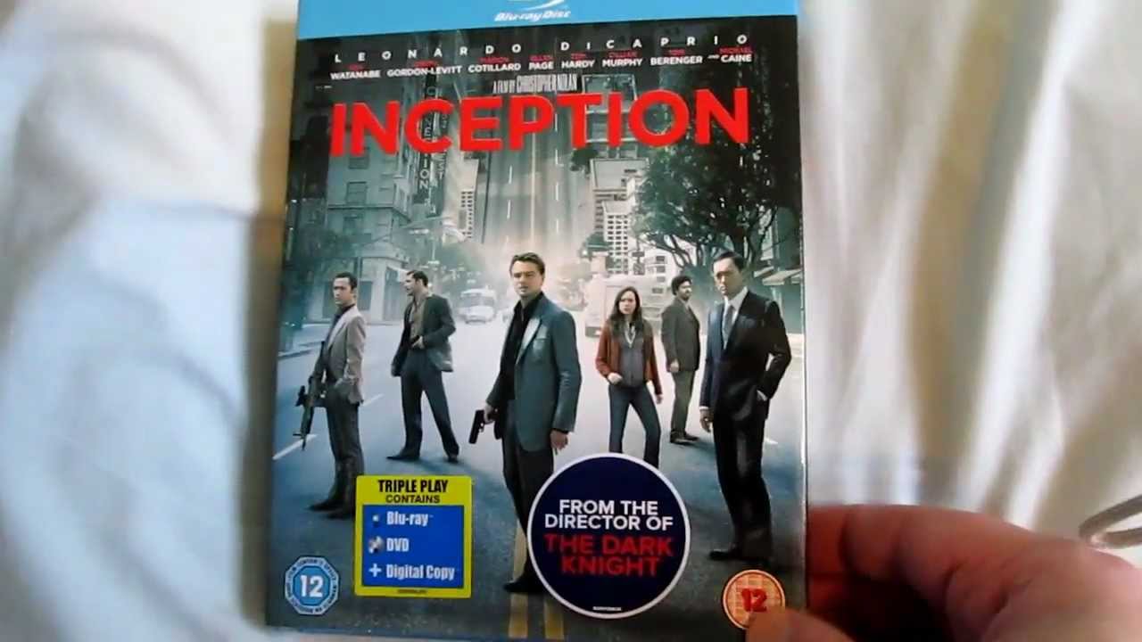 Unboxing Inception Triple Play Blu-ray + DVD + Digital Copy With ...