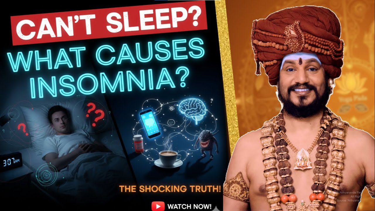 What Causes INSOMNIA #sleep #mindset #stress - YouTube