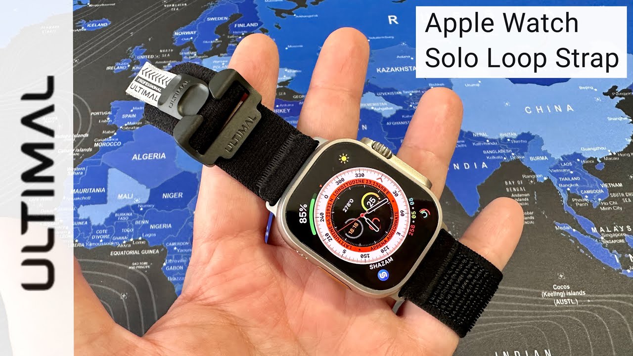 ULTIMAL - Ultra Flex Sports Elastic Band for Apple Watch - YouTube