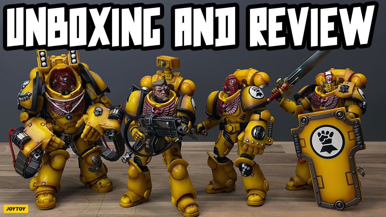 New IMPERIAL FIST figures! Unboxing & Review! - YouTube