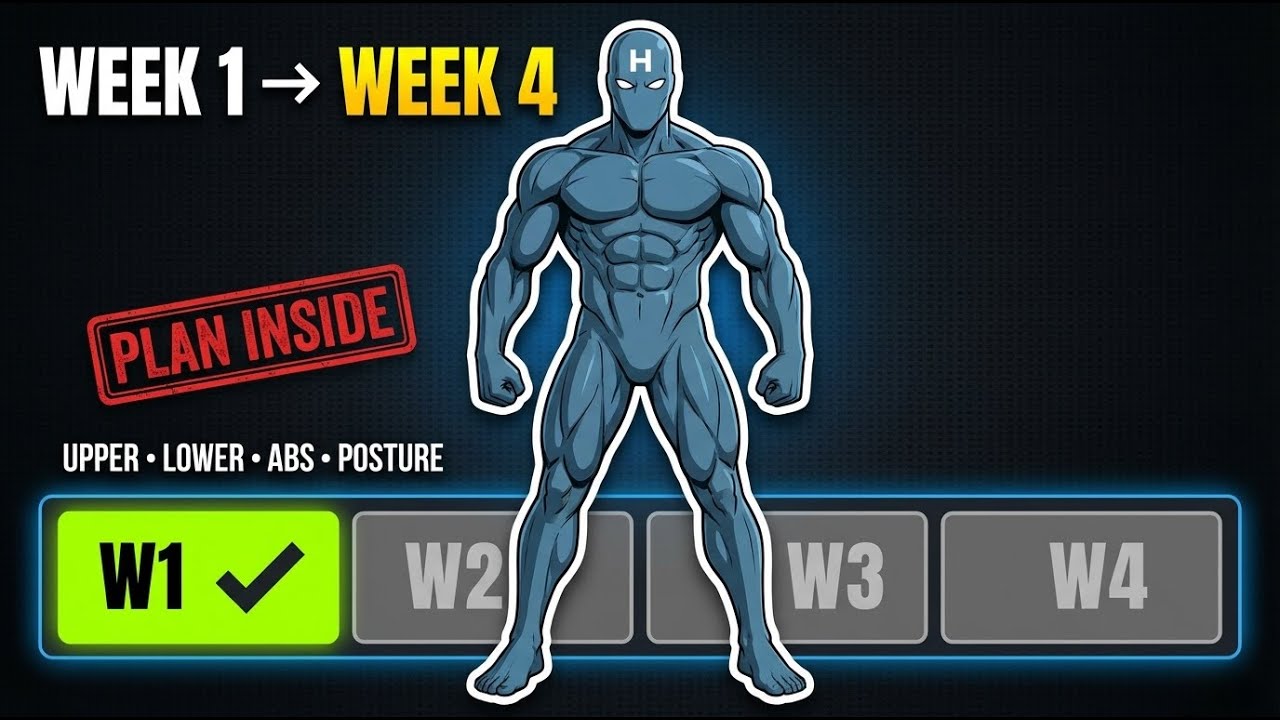 "1-Month Full-Body Transformation Plan: Get Your Dream Body in Just 4 ...