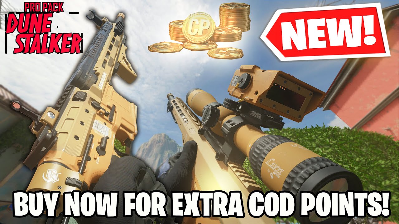 🚨 LIMITED TIME BONUS COD POINTS 🚨 MW2 Pro Pack "Dune Stalker" Starter ...