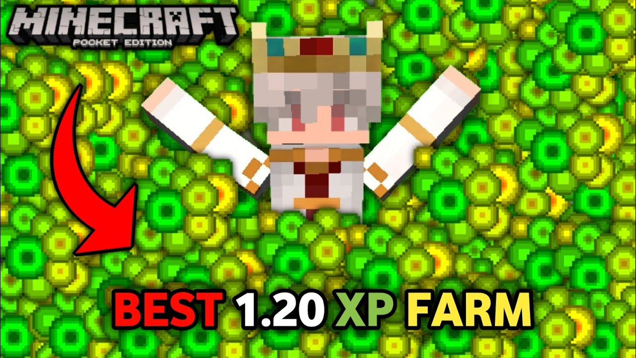 Top 2 Best 1.20 XP FARMS for Minecraft Pocket Edition||Best XP FARMS ...