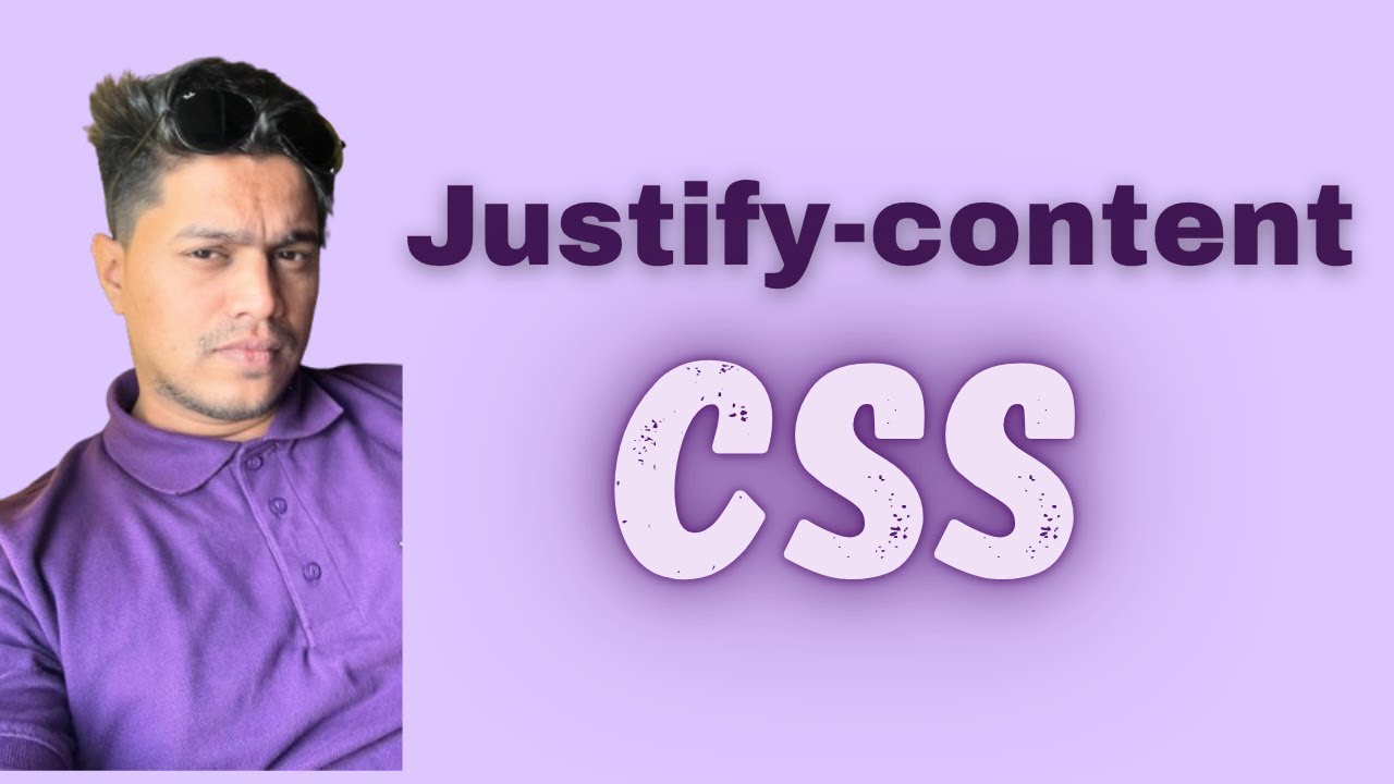 Perfectly align items with justify-content in flex box in css - YouTube
