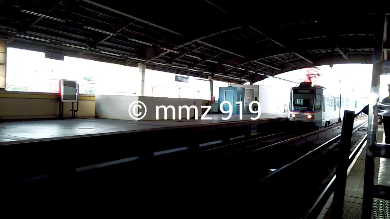 MRT-3 1st Generation Tatra Train in 2 car formation as "Test Train ...