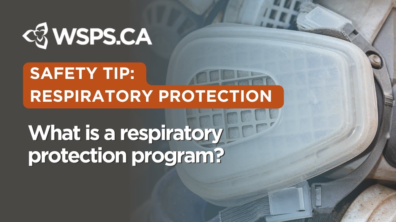 What is a respiratory protection program? - YouTube