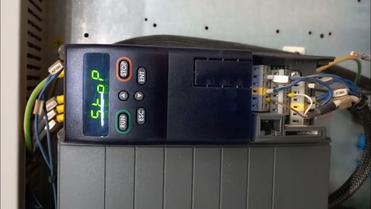 Troubleshooting Bonfiglioli Vectron VFD#ratechunlimited - YouTube