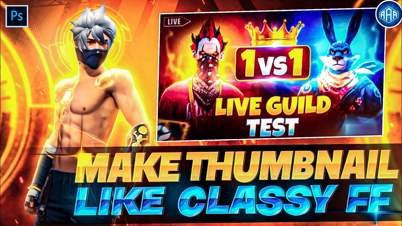 How To Make Thumbnail Like Classy Free fire || Classy free fire Jesa ...