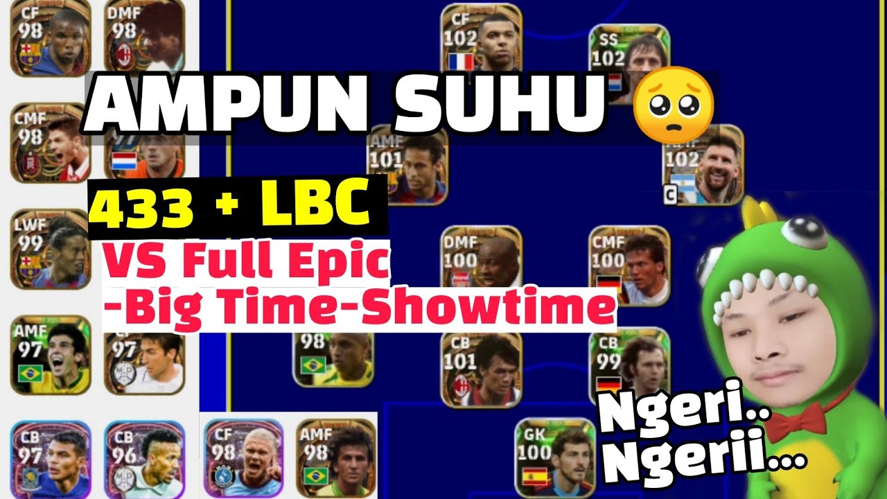 433 STANDARD LONG BALL COUNTER VS BEST FULL EPIC-BIG TIME-SHOW TIME ...
