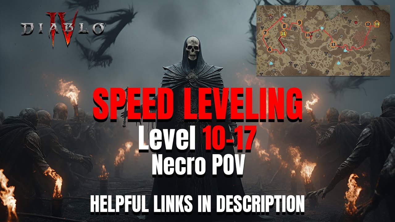 Fresh Start Part 2 - Insane Fast Speed Leveling 10-17 in Diablo 4 ...