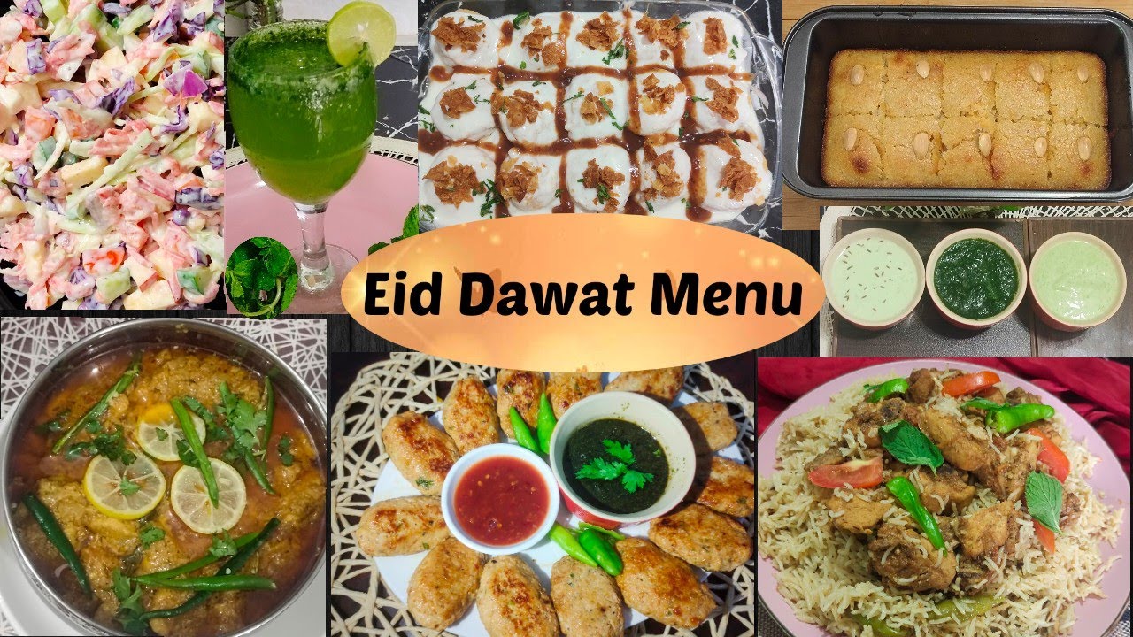 Eid Special Lunch/ Dinner low budget Menu || Dawat Recipes || Eid ...