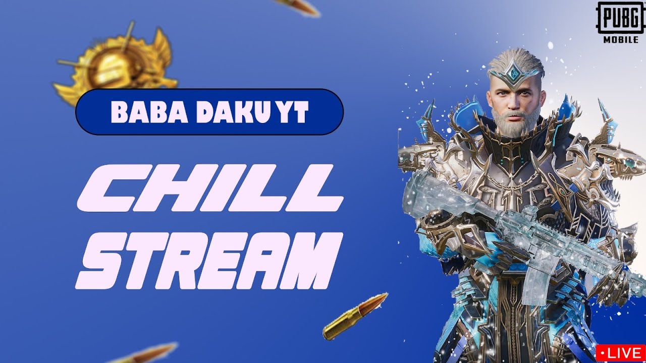 Chill Stream Game Play LIVIK😈 | DAY 14 | Live PUBG | Baba Daku Gaming ...