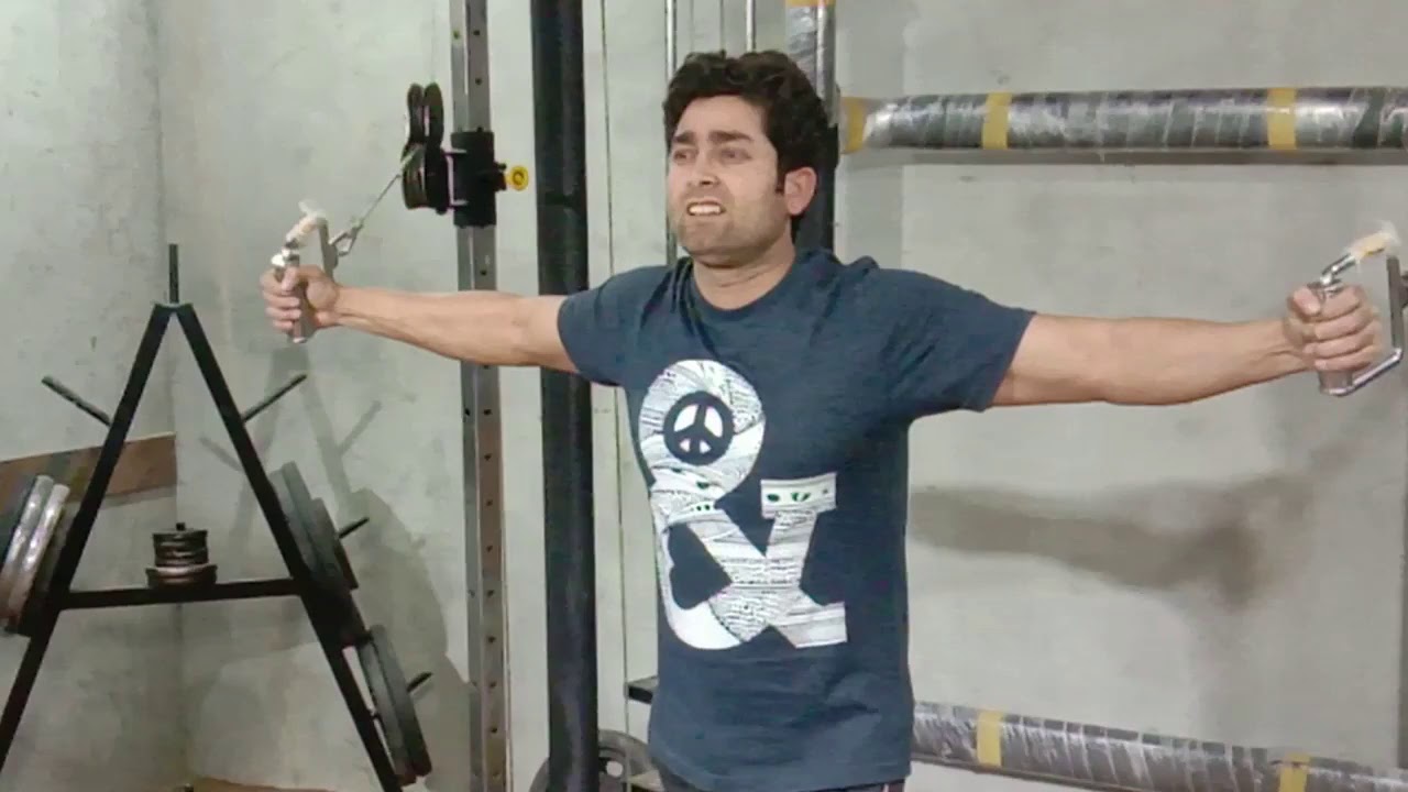 middle chest workout - YouTube