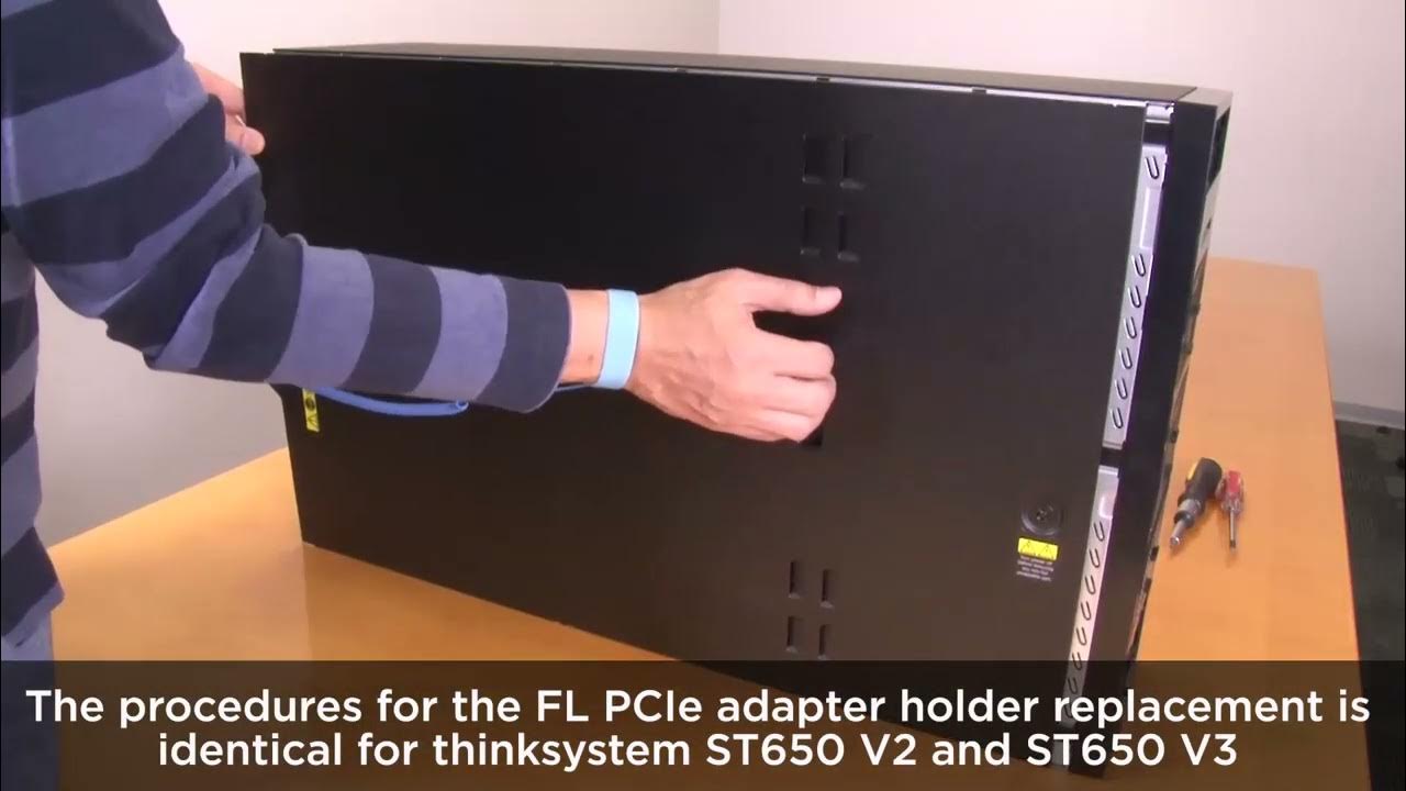 St650 V3 Removing A Full Length Pcie Adapter Holder Youtube