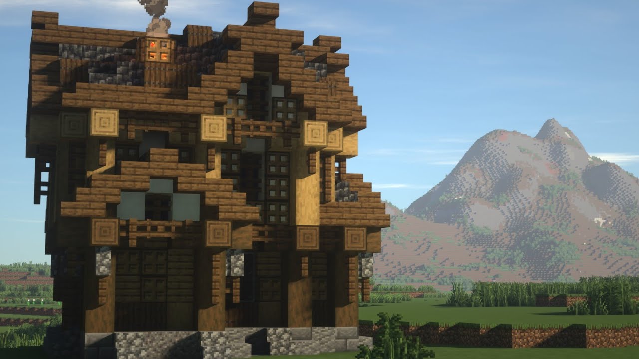 Medieval House (Lets build Minecraft) EP- 1 - YouTube