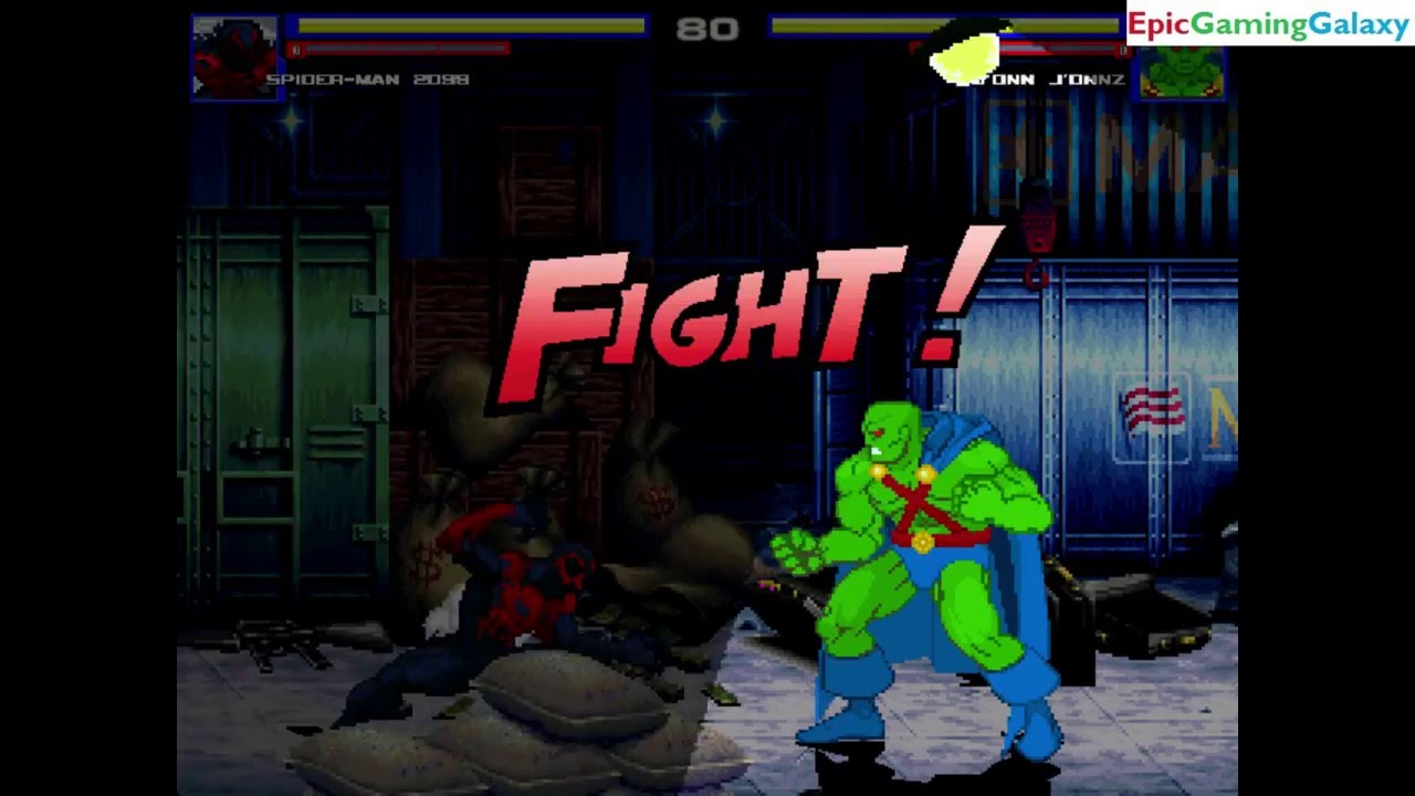 Martian Manhunter VS Spider-Man 2099 The Superhero In A Marvel VS DC ...