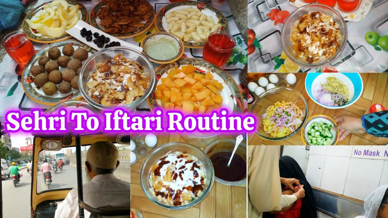 Sehri To Iftari Traditional Routine | Pakistani Home 🏡 And Out Door ...