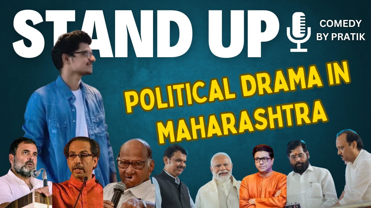 "Political Drama in Maharashtra: Stand-Up Comedy with Mimicry!" - YouTube
