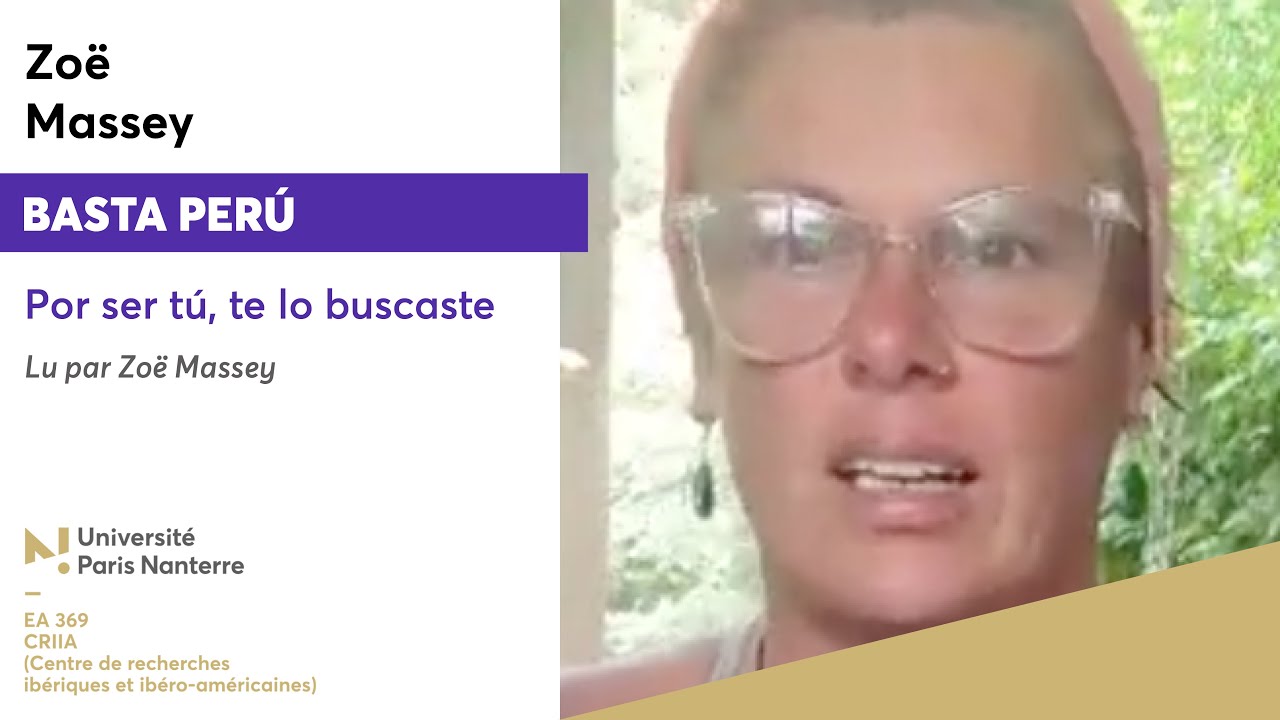111. BASTA PERÚ: Por ser tú, te lo buscaste de Zoë Massey - YouTube