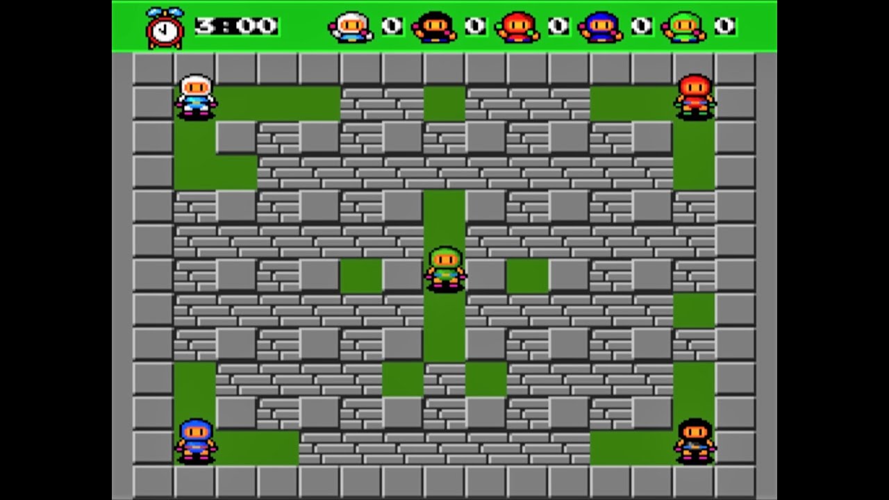 Bomberman '93 : Single Player - Battle Mode - YouTube