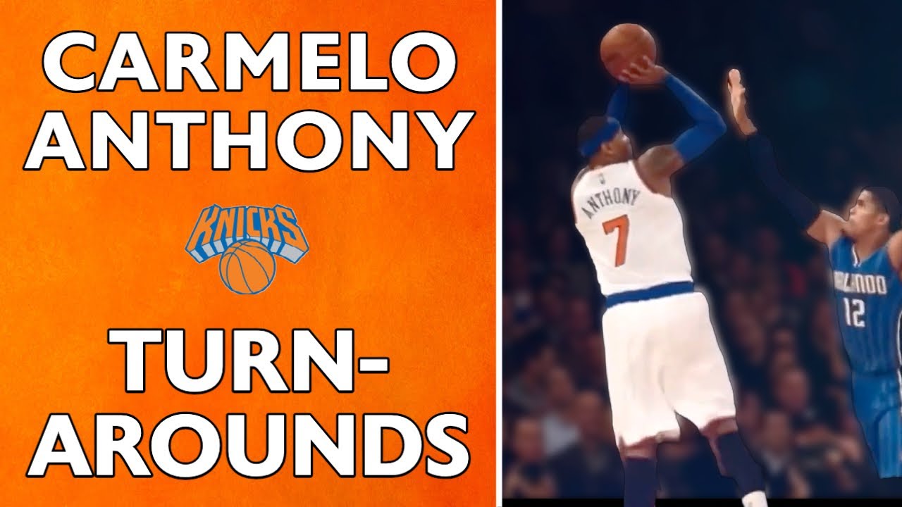 Carmelo Anthony Turnaround Fadeaways | Career Compilation - YouTube