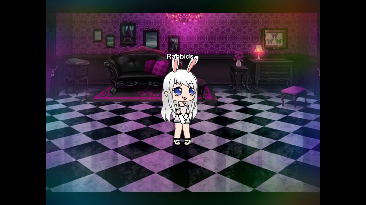 Cute Rabbids Girls in Gacha Life - YouTube