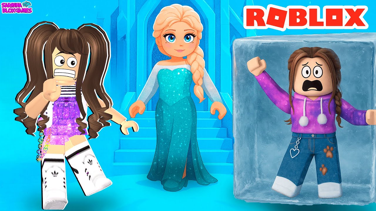 A PRINCESA ELSA ESTÁ CONGELANDO TUDO E PRECISAMOS AJUDAR - FROZEN ...