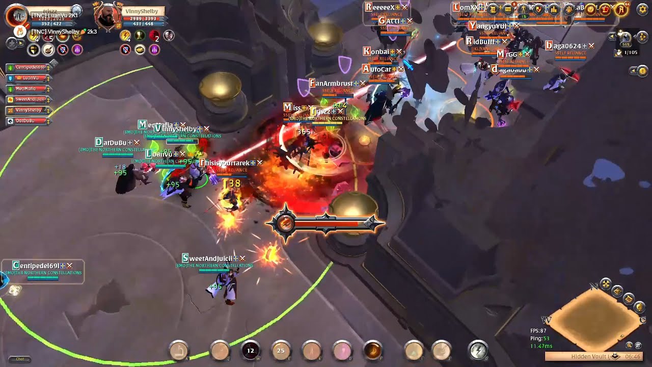 (albion online) We dived a raid dungeon with 7 men - Pure luck with pve ...