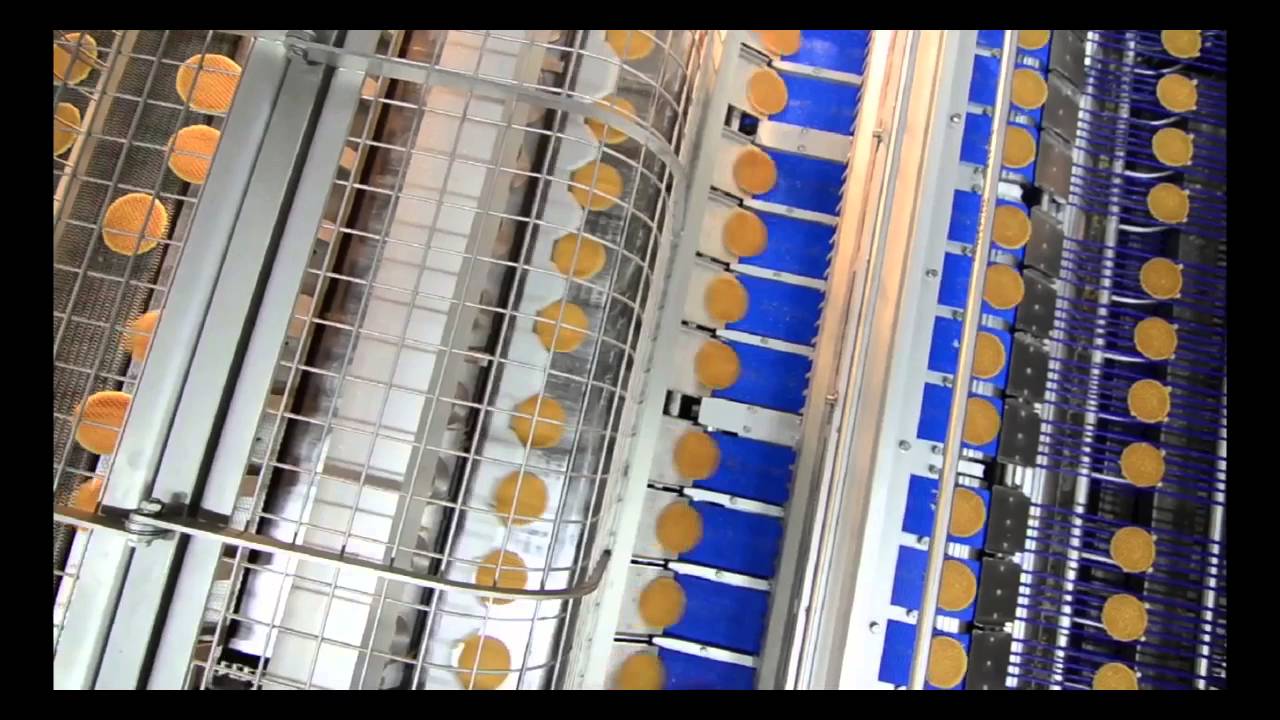 Syrup Waffle line - YouTube