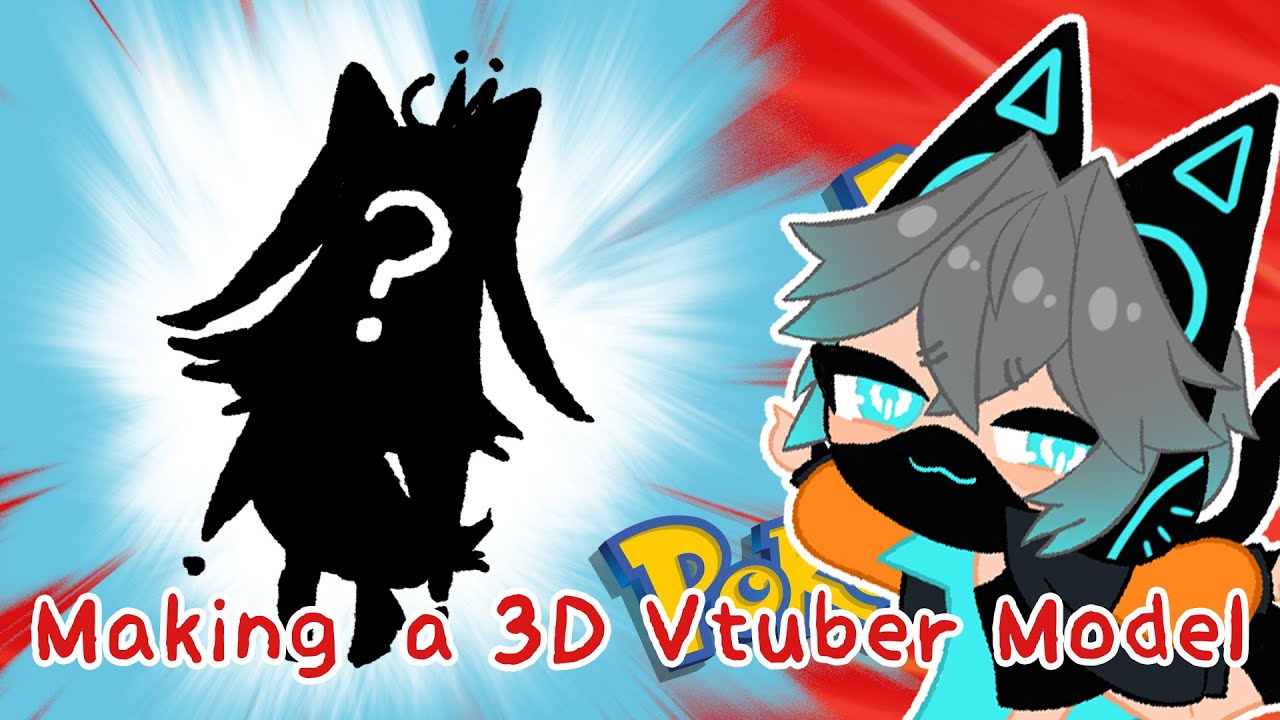 I made a 3D Vtuber Model! Making a certain Drama Horse Vtuber - YouTube