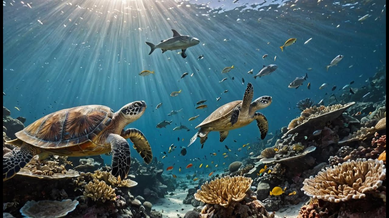 Marine Creatures and Underwater Animals: Relaxing Ocean Life with ...