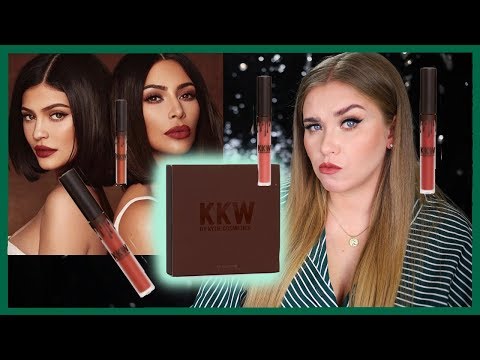 Помады KYLIE + KIM KARDASHIAN I Няшка или говняшка?!