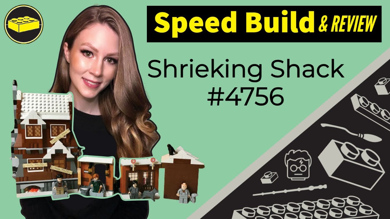 LEGO® Harry Potter Speed Build and Review of Sets 4756 Shrieking Shack ...