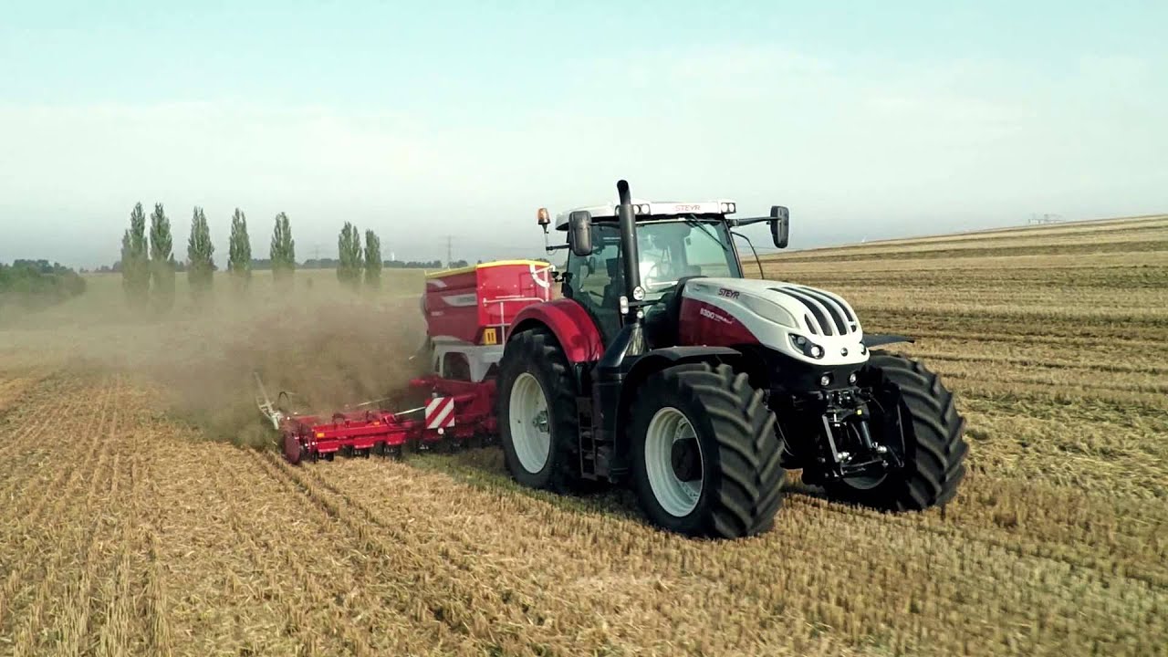 Der neue STEYR TERRUS CVT - 6270 & 6300 TERRUS CVT - YouTube