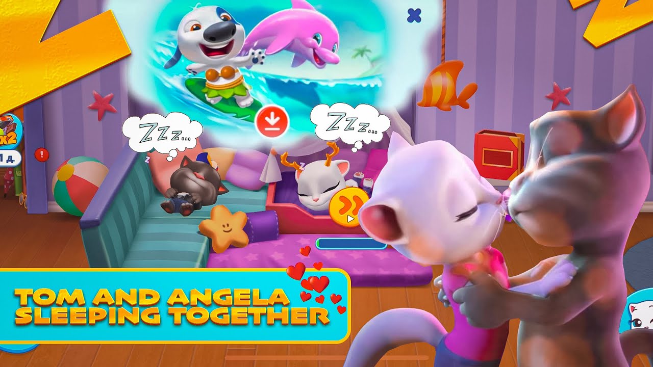 GOODBYE TOM My talking Tom and Friends speeling together - YouTube