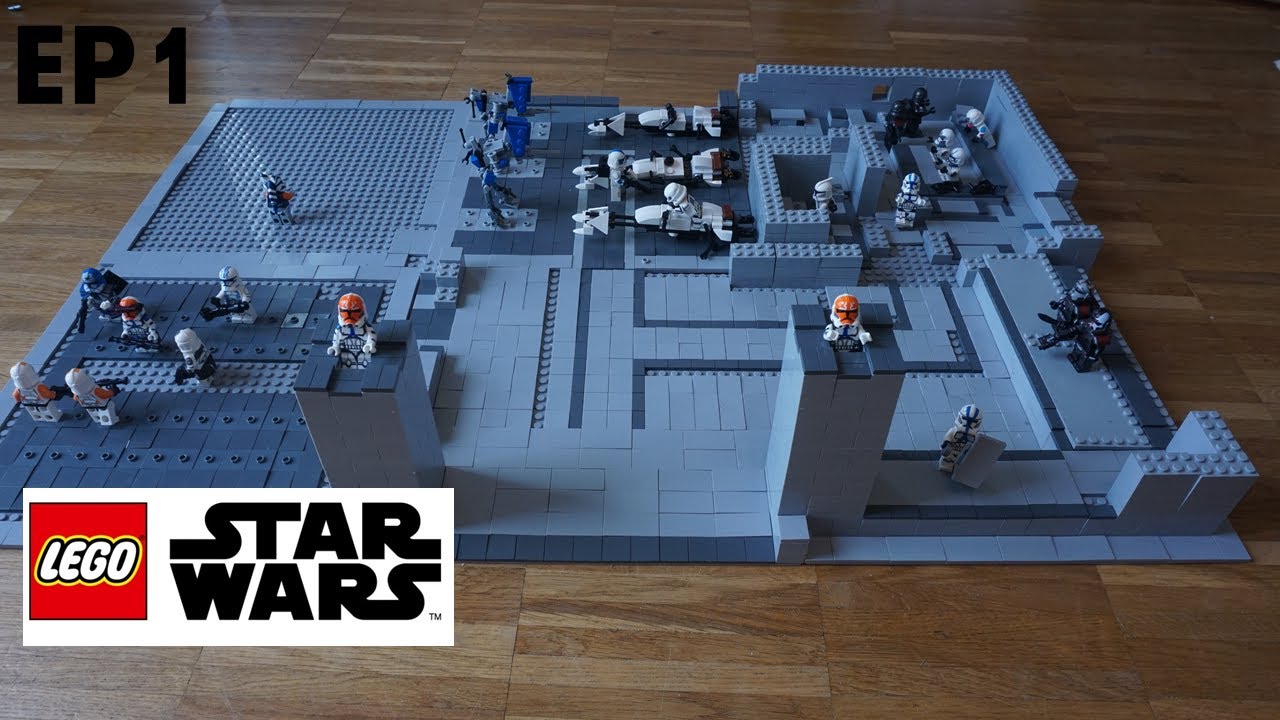 Building a Lego Star Wars Clone Base -Planing- EP1 - YouTube