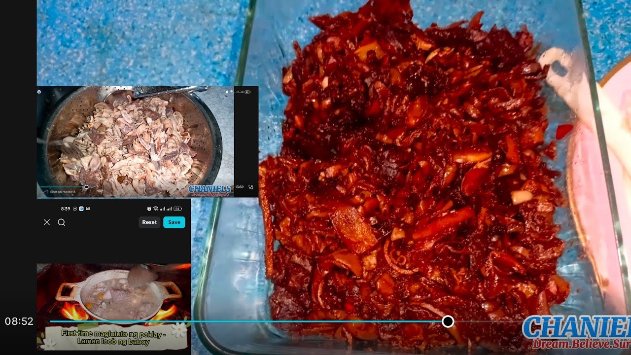 First time magluluto ng Paklay - Laman loob ng baboy - YouTube