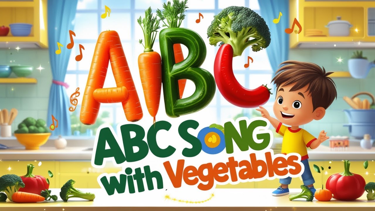 ABC Song with Vegetables: Fun and Educational Alphabet Adventure for ...