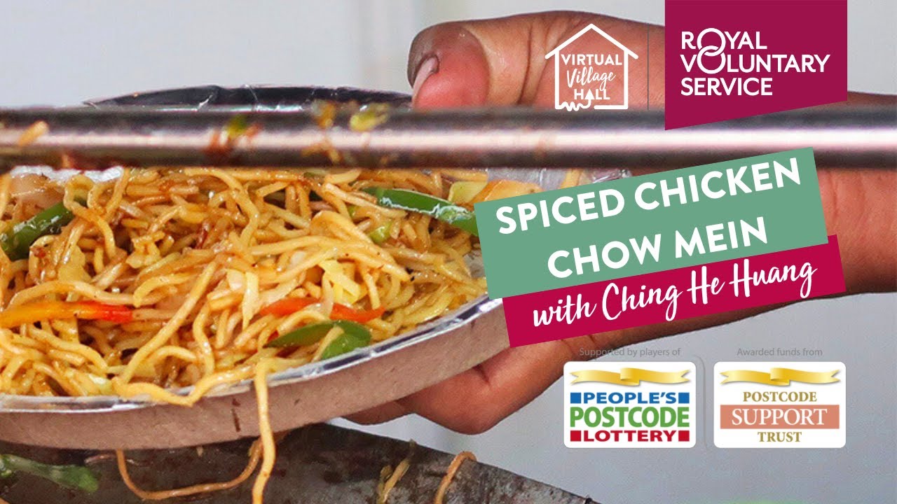 Spicy Chicken Chow Mein with Ching He Huang - YouTube