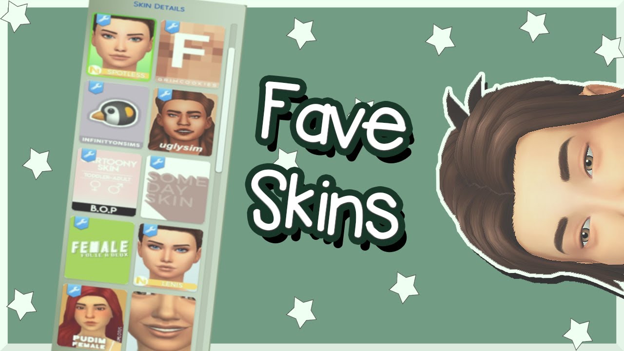 TOP 10 CC SKINS + LINKS // Sims 4 CC ♡ - YouTube