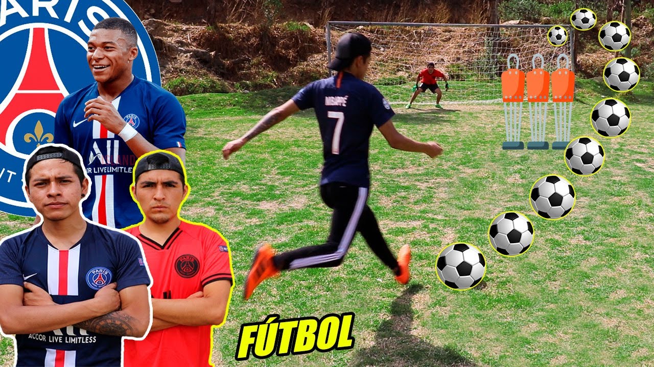 Kylian MBAPPÉ CHALLENGE ¡Retos de fútbol épicos! - YouTube