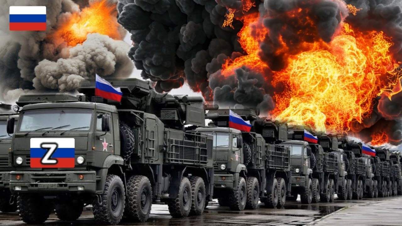 US guided missiles ambush Russian convoy carrying 5,000 tons of ...