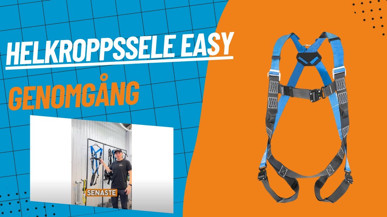 Helkroppssele Easy | Full genomgång av Ställningsprodukter.se - YouTube