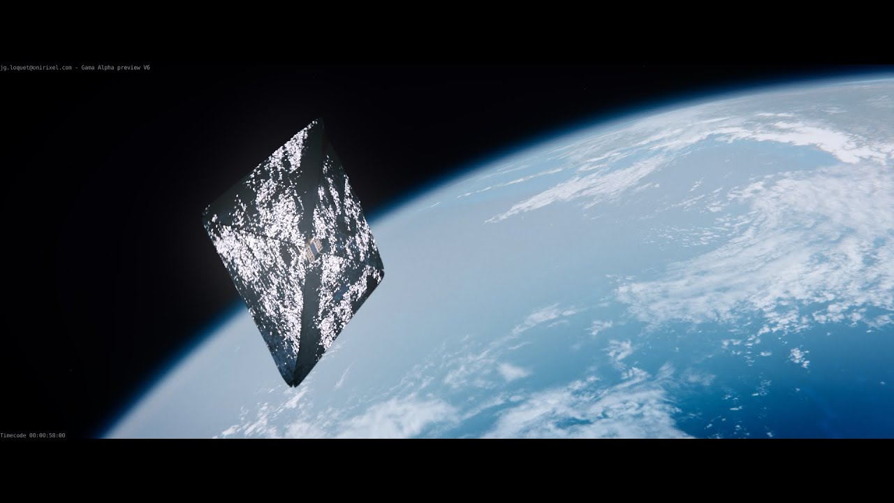 Gama Alpha - Solar Sail Mission - YouTube