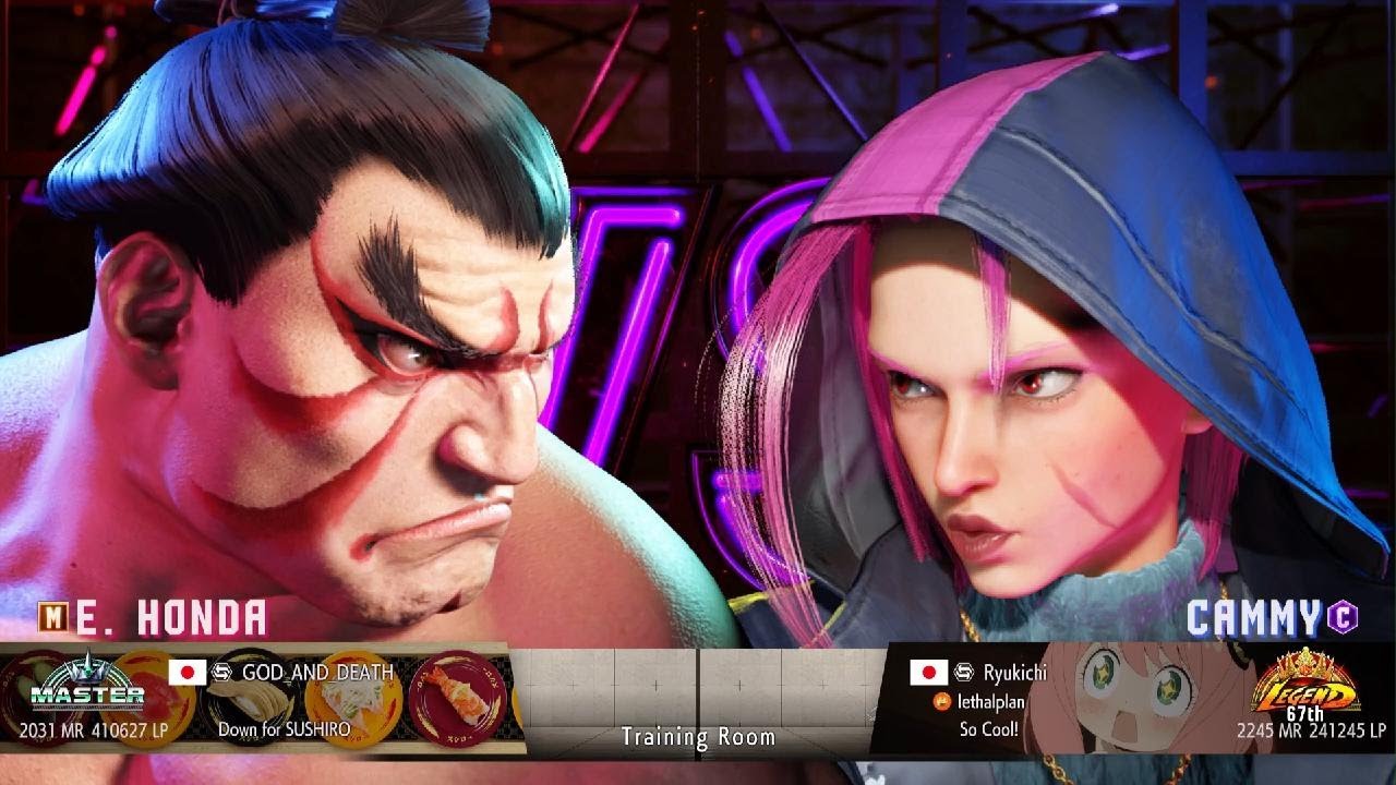 Modern E. Honda (GOD_AND_DEATH) vs Cammy (Ryukichi) Legend 2200 MR | SF6 - YouTube