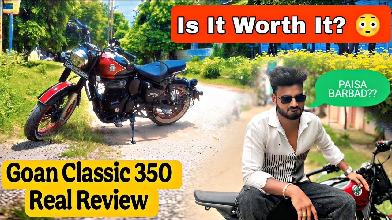 Royal Enfield Classic 350 Goa Edition Honest Review 🖤 | Real Rider ...