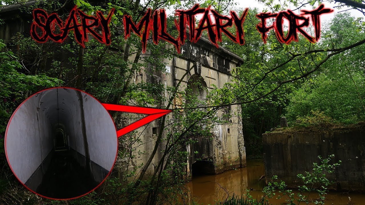 (GONE VERY WRONG) Exploring Scary Abandoned Military Fort Hidden In The ...