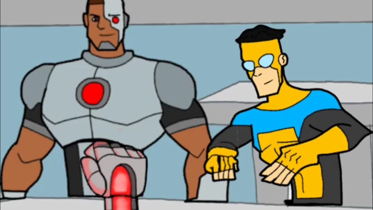 Invincible Drops Cyborg’s Power Glove - YouTube
