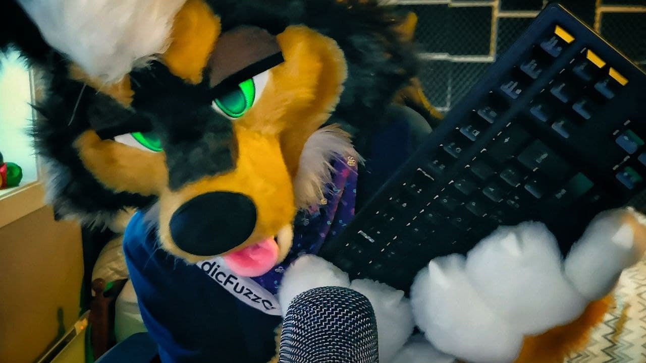 Video - [Furry ASMR] Cozy trigger assortment (Keyboard clicking ...